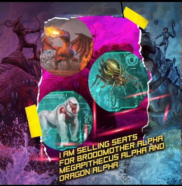 ARK SURVIVAL ASCENDED pve oficial xbox/ps5/pc boss fights for tek ...