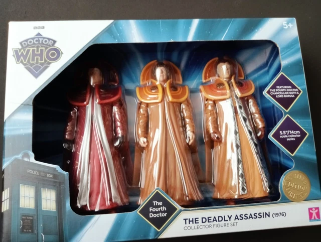 DOCTOR WHO: THE Deadly Assassin - Character Options figure set - B&M ...