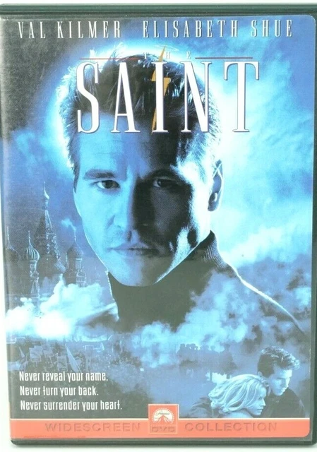 THE SAINT DVD Film Val Kilmer Elisabeth Shue film widescreen 1997 vecchio classico EUR 22,30 ...