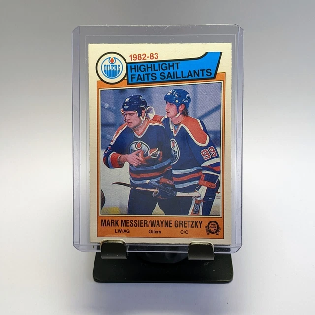 1983-84 O-PEE-CHEE #23 - Carte de hockey Messier, Gretzky Edmonton Oilers EUR 0,92 - PicClick FR