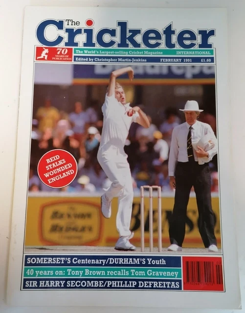 MAGAZINE - VINTAGE Sports The Cricketer International Cricket Magazine ...
