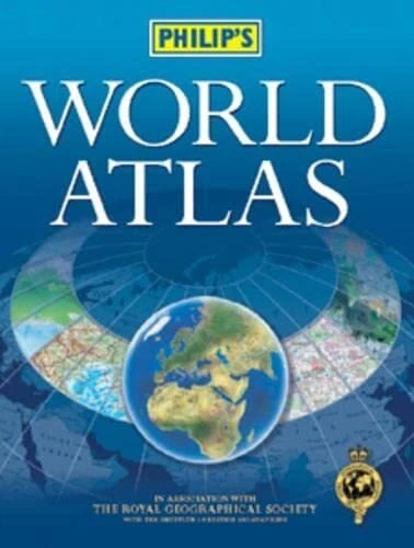 PHILIP'S WORLD ATLAS, Philip's Maps £3.49 - PicClick UK