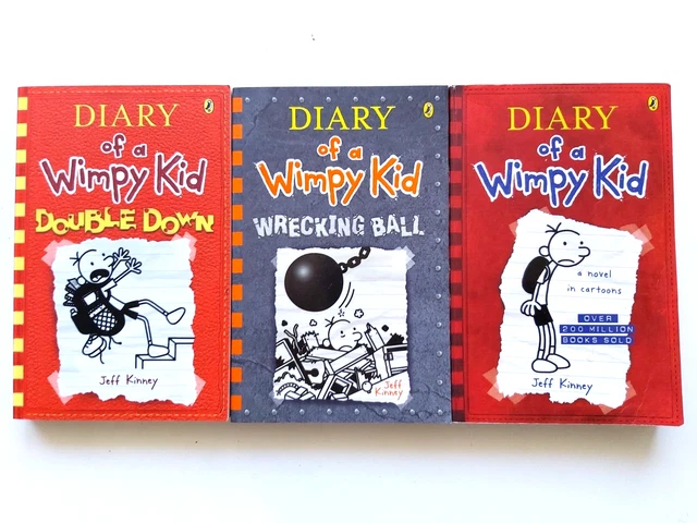 DIARY OF A Wimpy Kid Books By Jeff Kinney | Bundle x 3 Book $29.90 ...