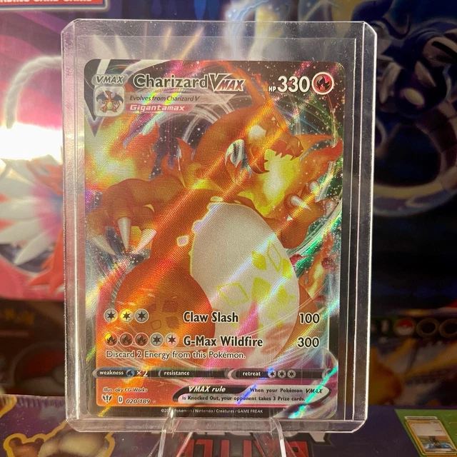 POKÉMON TCG CHARIZARD VMAX Darkness Ablaze 020/189 Holo Ultra Rare £25. ...