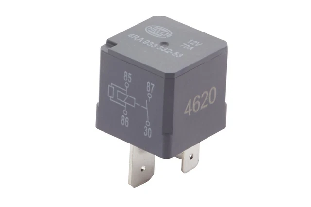 HELLA RELAY, MAIN current 12V 4-pin connector S2 B 4RA 933 332-531 £10. ...