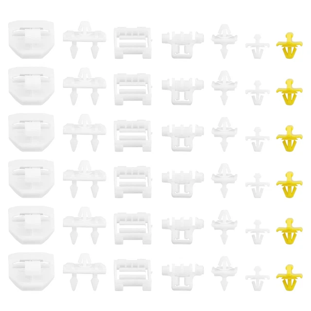 5 SETS SIDE Panel Clips Kit for Mercedes-Benz 190er W201 190E 190D ...
