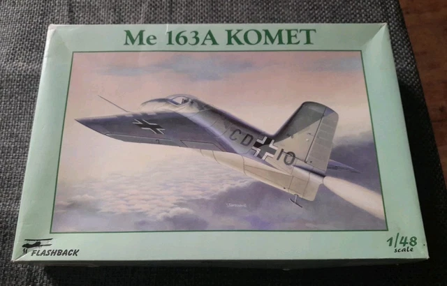 MESSERSCHMITT ME 163A Komet Flashback Model Kit 1/48 Scale £14.50 ...