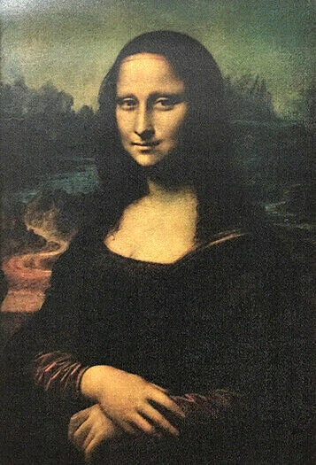 Leonardo Da Vinci Mona Lisa La Joconde La Gioconda Art On Canvas Unstretched Eur 4000