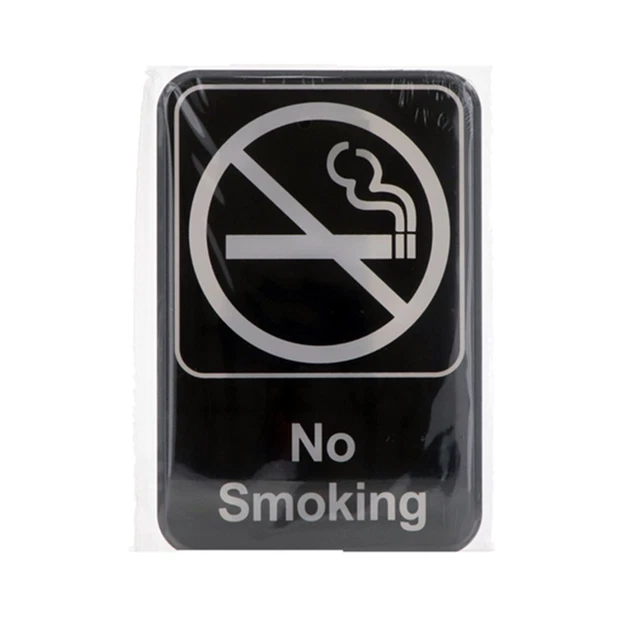 NO SMOKING ACRYLIC Sign 6x9 Inches - 1 Count Only $14.37 - PicClick