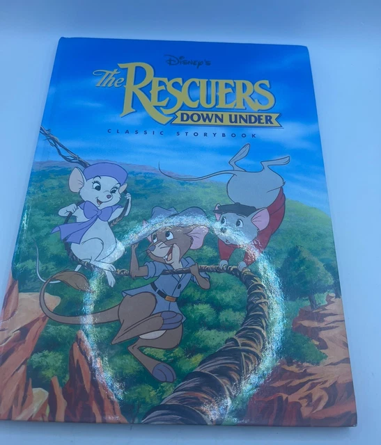 DISNEY'S THE RESCUERS Down Under Classic Storybook - Hardcover 1998 ...