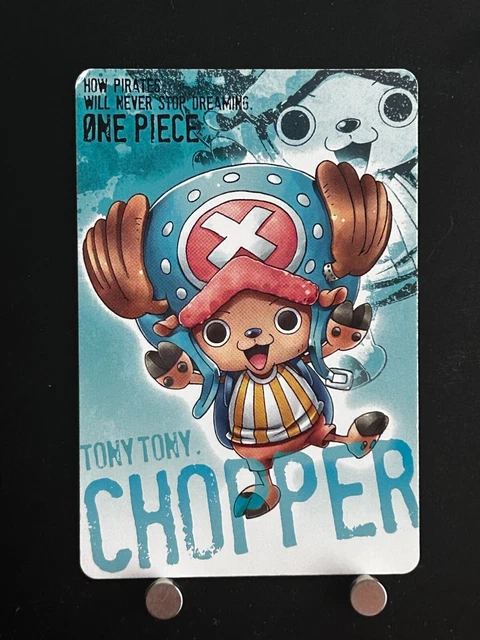 TONY TONY CHOPPER ONE PIECE Memorial Log Card BANDAI #004 Japanese ...