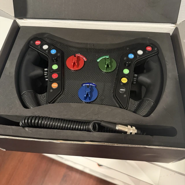 IMMERSIM AMV-30 GT3 Sim Racing Wheel w/ LED Buttons - Lightly Used ...