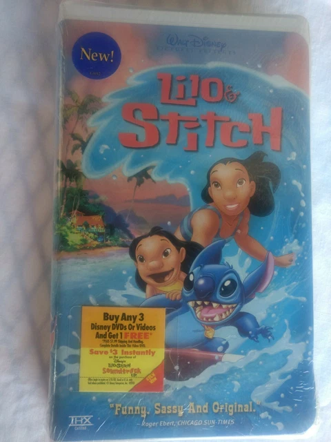 LILO & STITCH (Walt Disney) - VHS Video Tape - FACTORY SEALED EUR 7,69 ...