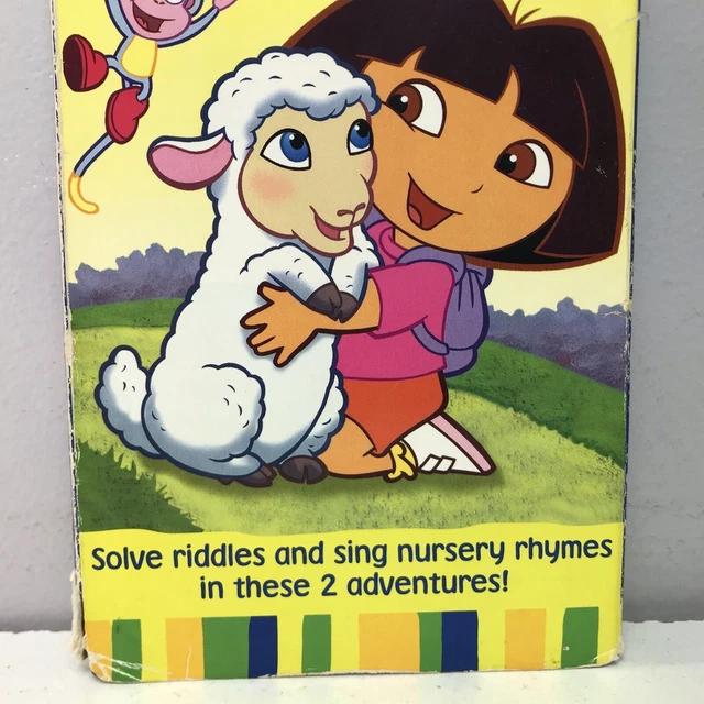 NICKELODEON DORA THE Explorer Rhymes & Riddles VHS Video Tape VTG Nick ...