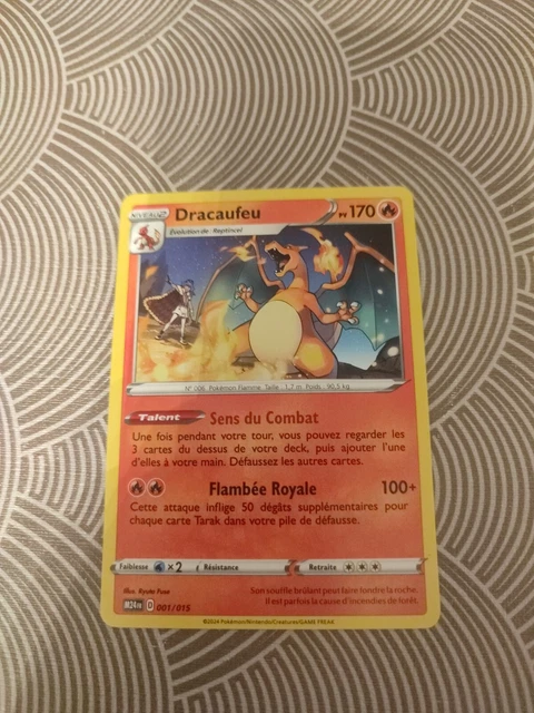 CARTE POKÉMON : Dracaufeu 001/015 Mc Donald's France 2024 EUR 2,00 - PicClick FR