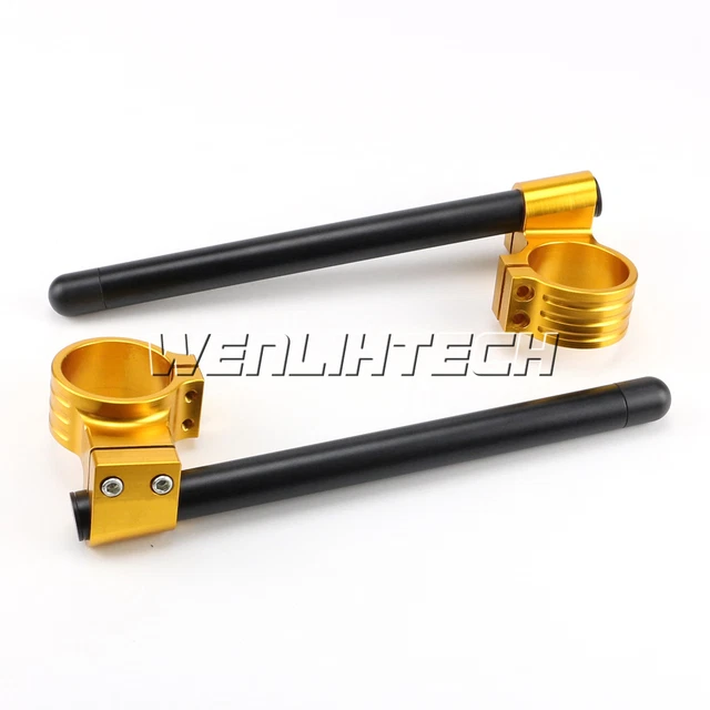50MM HIGH LIFT Clip Ons On Handlebar For Ducati Monster 696 2008 2009 ...