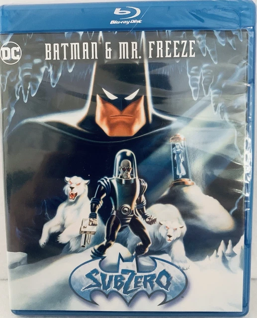 BATMAN & MR Freeze: SubZero Blu Ray New & Sealed. DC Animated Movie. £ ...