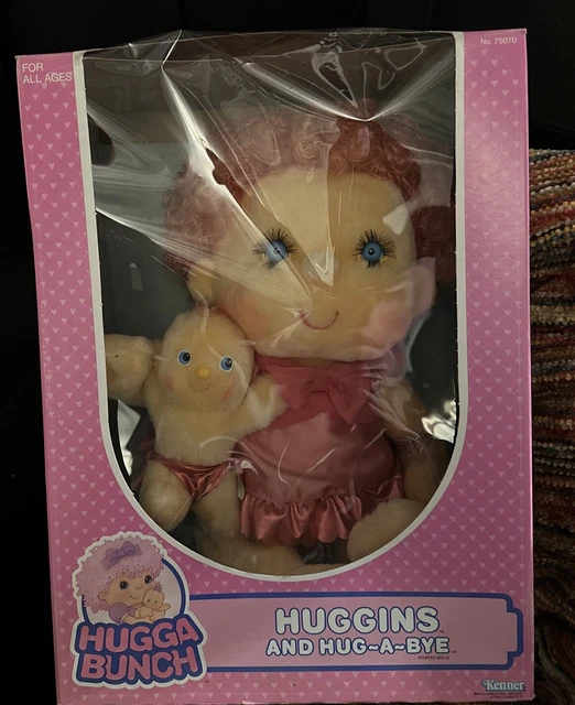 VINTAGE 1984 HUGGA BUNCH KENNER HUGGINS AND HUG-A-BYE MIB Doll NRFB ...