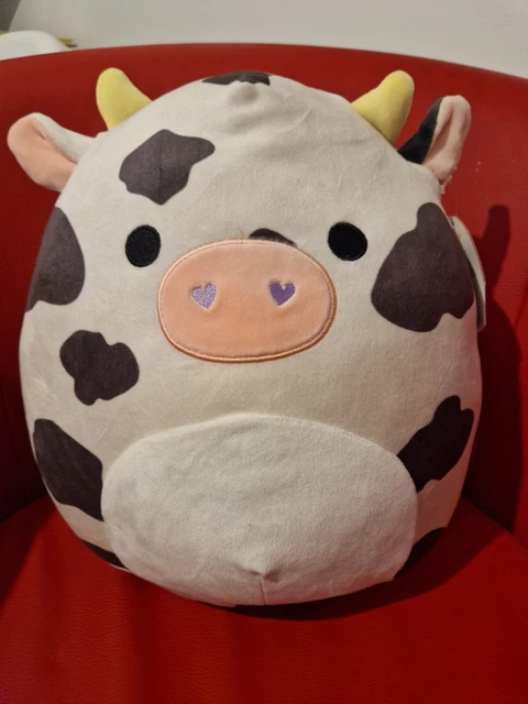 SQUISHMALLOWS COLIN THE Cow 12 Inch Valentines Squishmallow USA Import ...