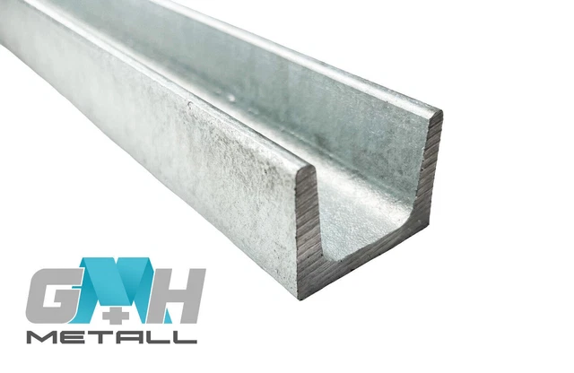 U ACIER GALVANISÉ UNP profilé galvanisé acier de construction U fer ...