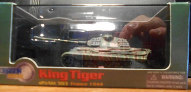DRAGON ARMOR 60042 King Tiger Porsche Turret s pz abt 503 France 1944 ...