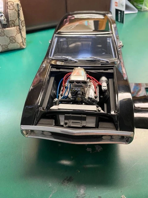 RARE HOT WHEELS ELITE 1/18 Fast & Furious DODGE CHARGER Dom's Car ...