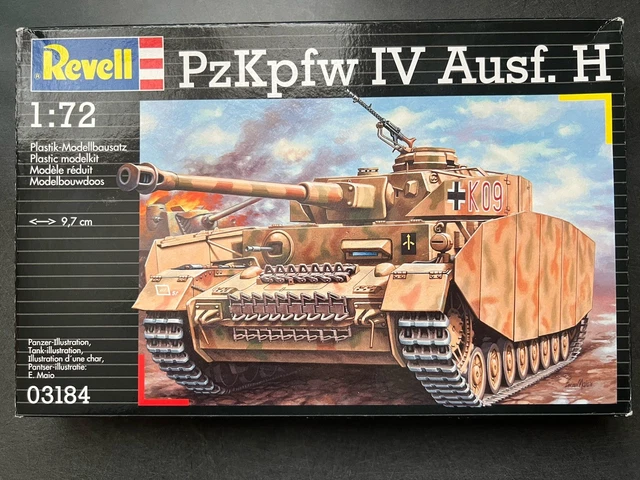 REVELL 1/72 SCALE Pz Kpfw IV Ausf H (RV3184) Model Tank Still Sealed £15.00 - PicClick UK