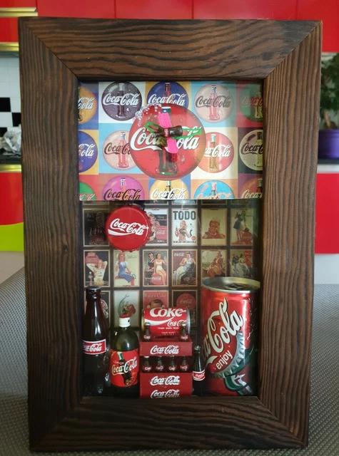 COCA COLA TECA In Legno Orologio Pendolo Da Parete Vintage. EUR 30,00 ...