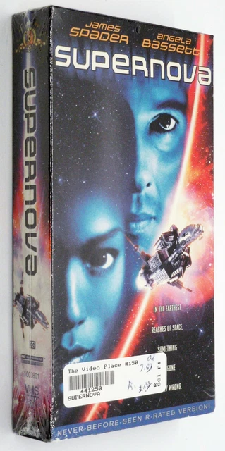 SUPERNOVA VHS ANGELA Bassett James Spader Space Ship Answers Distress ...