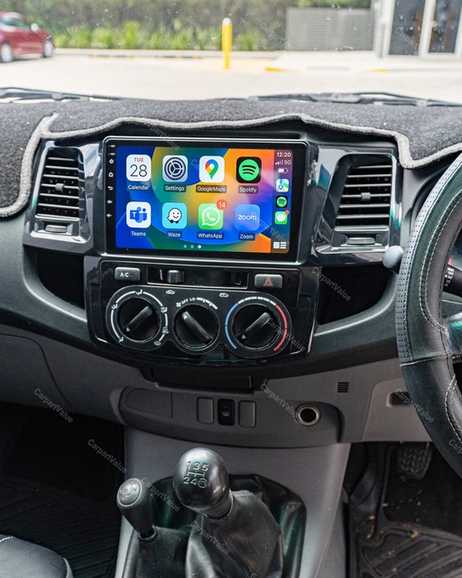 FOR 2005-2014 TOYOTA Hilux Head Unit Wireless Apple CarPlay Android ...