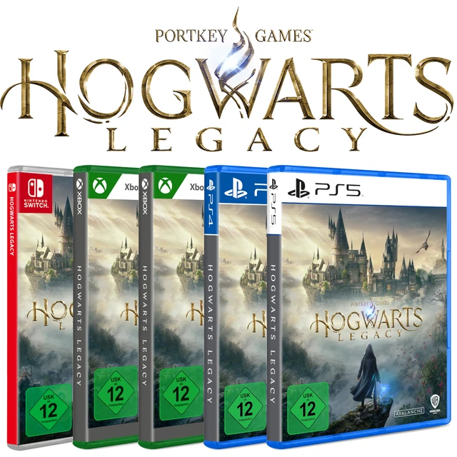 HOGWARTS LEGACY FÜR PS5, PS4, XBox One, XBox Series X, Switch (FSK12) (NEU/OVP) EUR 59,95 ...