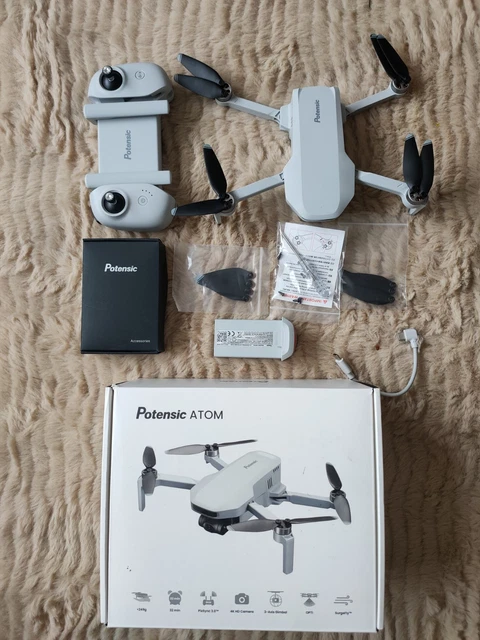POTENSIC ATOM STANDARD Kit 3-Axis Gimbal 4K Camera GPS Drone Quadcopter ...