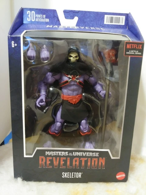 MATTEL MASTERS OF THE UNIVERSE MASTERVERSE Skeletor REVELATION Figure ...
