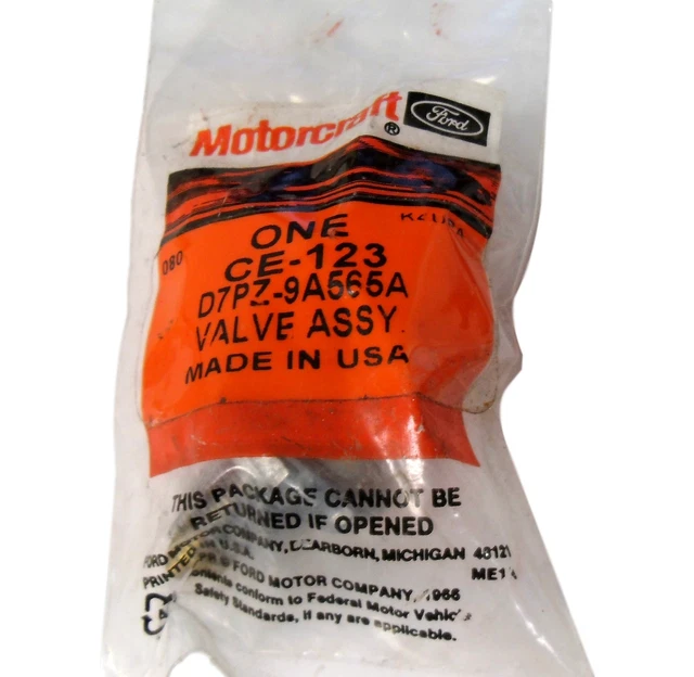 NOS MOTORCRAFT CE123 D7PZ9A565A Power Valve Enrichment 1980-1989 Ford £ ...