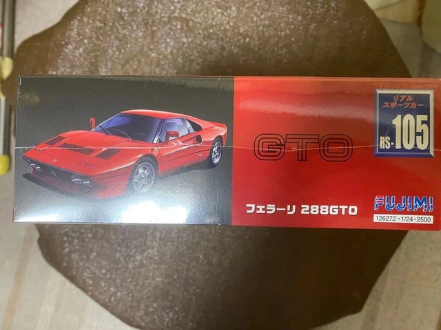 FUJIMI 1/24 SCALE Ferrari 288GTO Model Kit Unopen Shrink Pack EUR 126 ...
