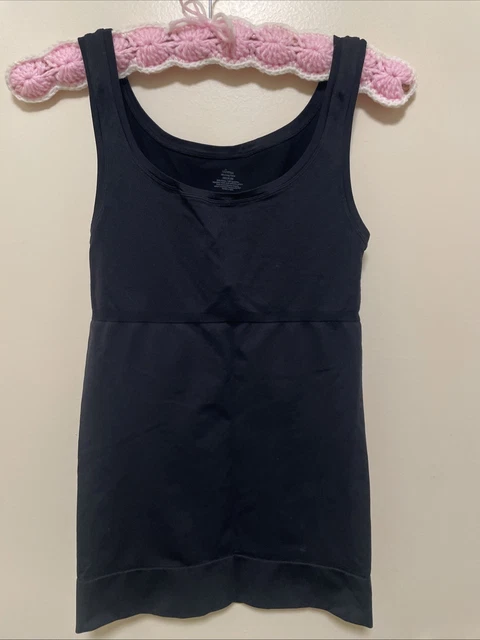 SOMA SLIMMING CAMI Black Medium Tank Top £18.16 - PicClick UK