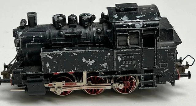 TRIX EXPRESS DAMPFLOK 80018, HO Modelleisenbahn, 50/60 Jahre Vintage £ ...