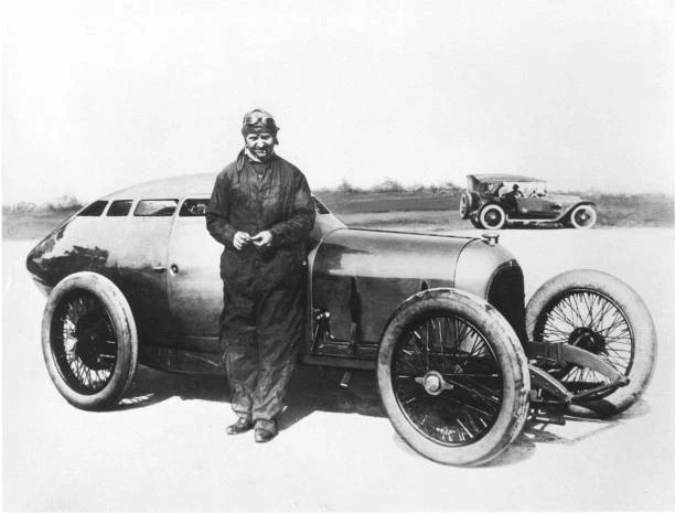 BARNEY OLDFIELD - Golden Submarine Motor Racing Old Photo EUR 6,64 ...