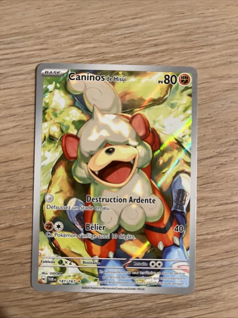 CANINOS DE HISUI (TWM 181/167) - Carte Pokémon EV06 Mascarade ...