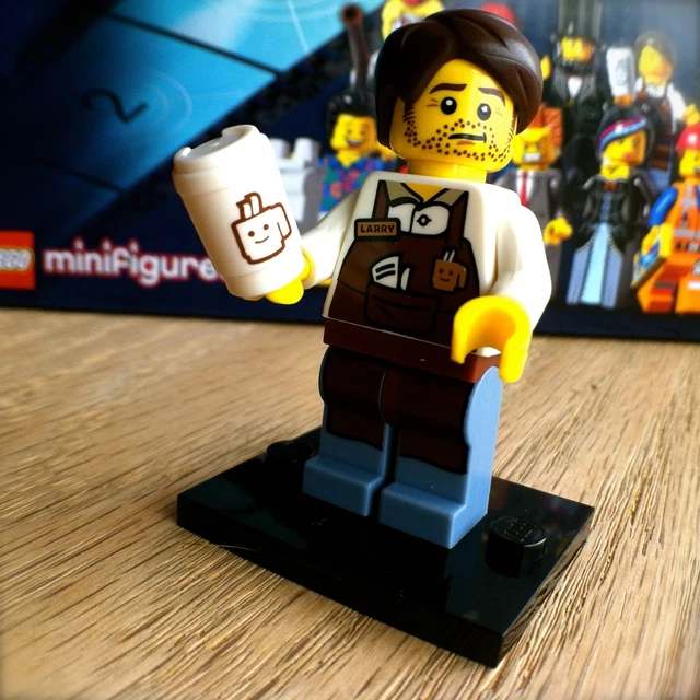 THE LEGO MOVIE Minifigures LARRY THE BARISTA #10 SEALED Minifigs Series ...