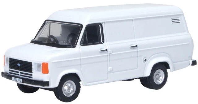 FORD TRANSIT MK2 Van - White - 1:76 / (Oo) - Oxford Commercials ...