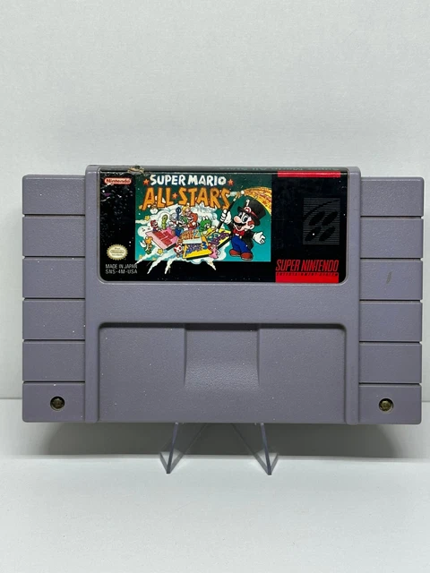 SUPER NINTENDO - SNES Super Mario All-Stars SNS-4M-USA | NTSC ...