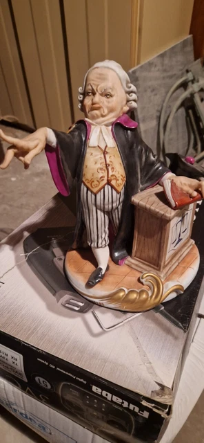 PORCELLANE CAPODIMONTE STATUETTA avvocato anni 70 Tiche Galletti EUR 80 ...