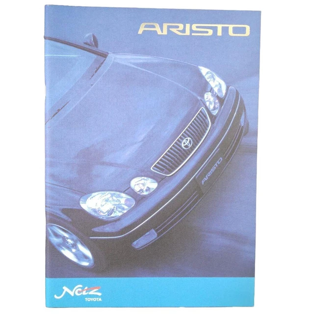TOYOTA ARISTO CAR Catalog Brochure 2000 July JDM Japanese Dealer Official $90.65 - PicClick CA