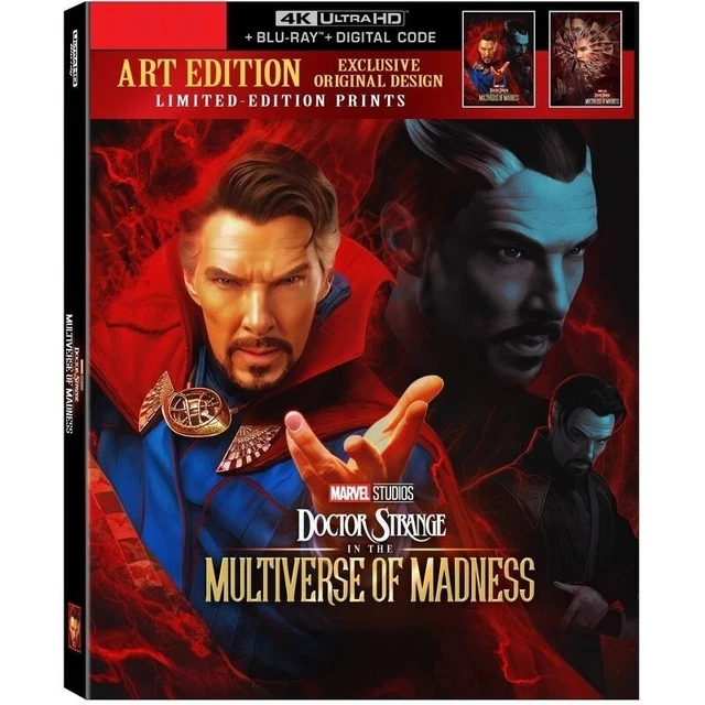 DOCTOR STRANGE IN the Multiverse of Madness 4K Ultra HD+Blu-Ray+Digital ...