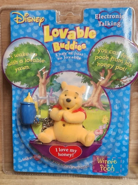 DISNEY LOVABLE BUDDIES Winnie The Pooh Electical Vintage Keychain £14. ...