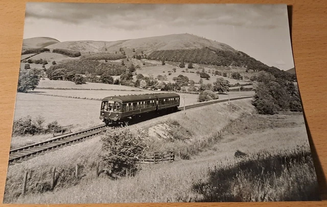 DERBY LIGHTWEIGHT DMU Keswick/Braithwaite 1955 BR Official Photo D2816 ...