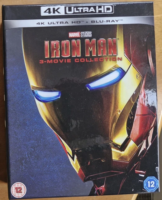 IRON MAN 3-MOVIE Collection 4K UHD + Blu-ray boxset EUR 1,15 - PicClick IT