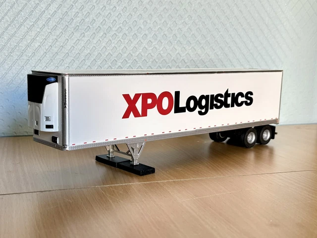 CAMION TRUCK LKW Semi-remorques Américains Frigo XPO Altaya au 1/43 EUR ...