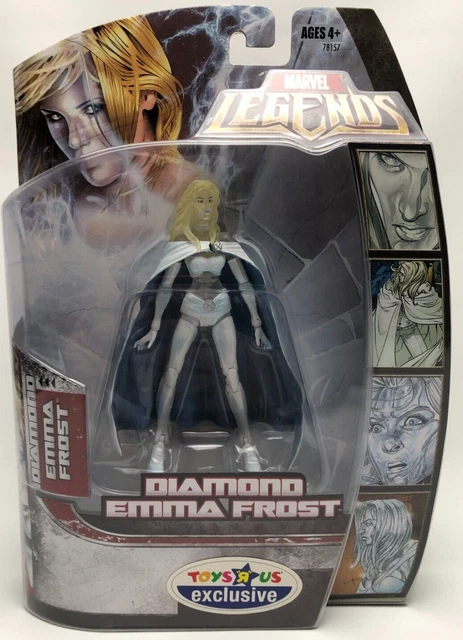 DIAMOND EMMA FROST Marvel Legends Toys R US Exclusive 2006 Hasbro $19. ...